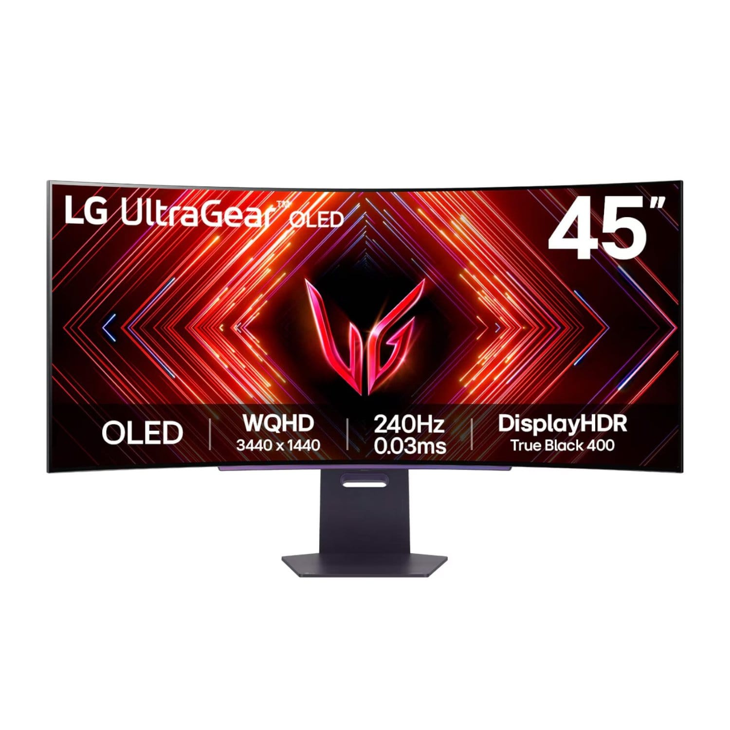 LG UltraGear 45" Ultra-WQHD 240Hz OLED Curved Gaming Monitor - Nerd On ...